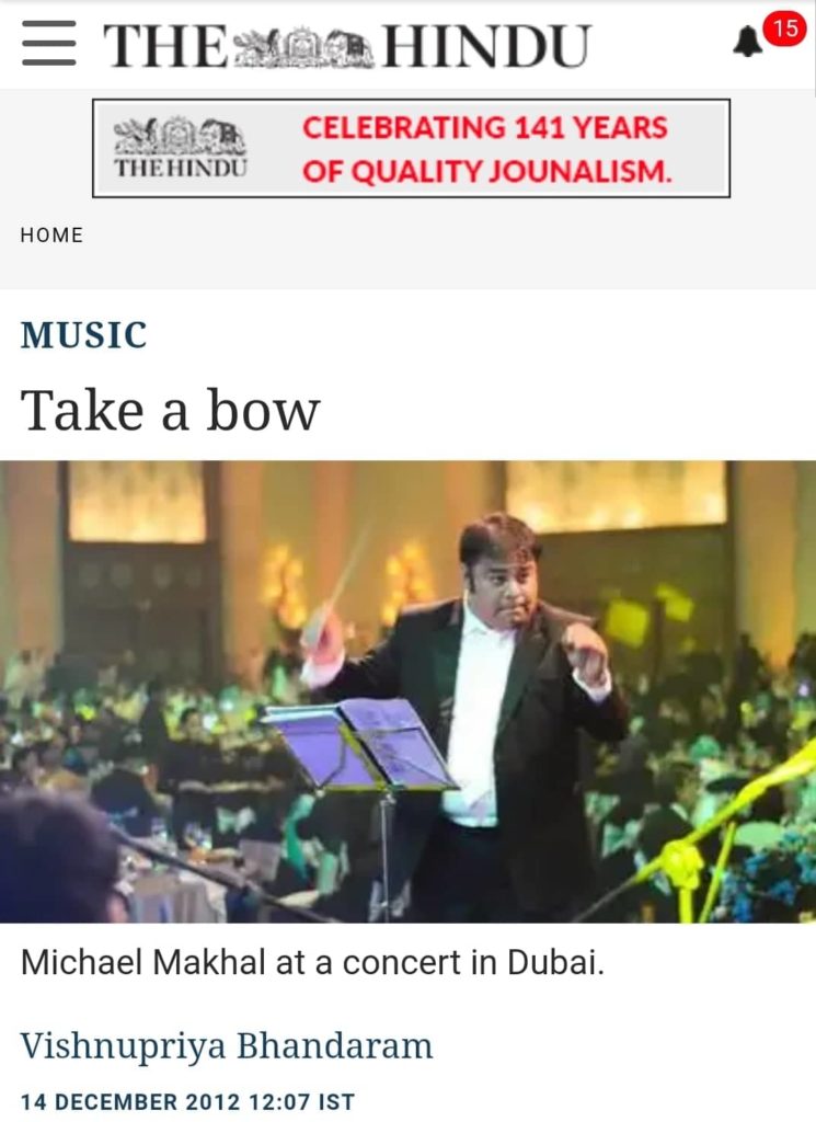 PRESS – Michael Makhal